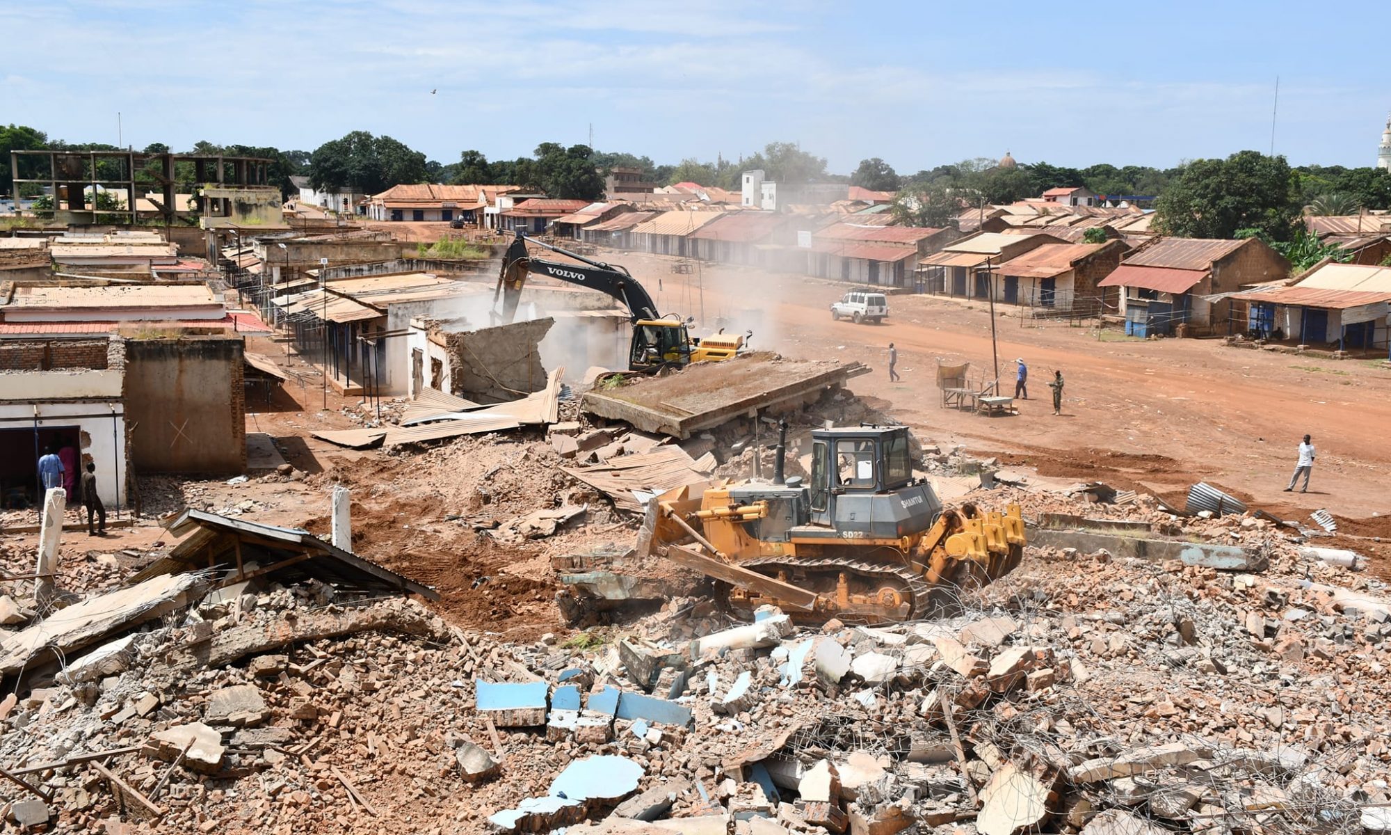 Bridge construction destroys 41 shops in Wau – One Citizen Daily Newspaper
