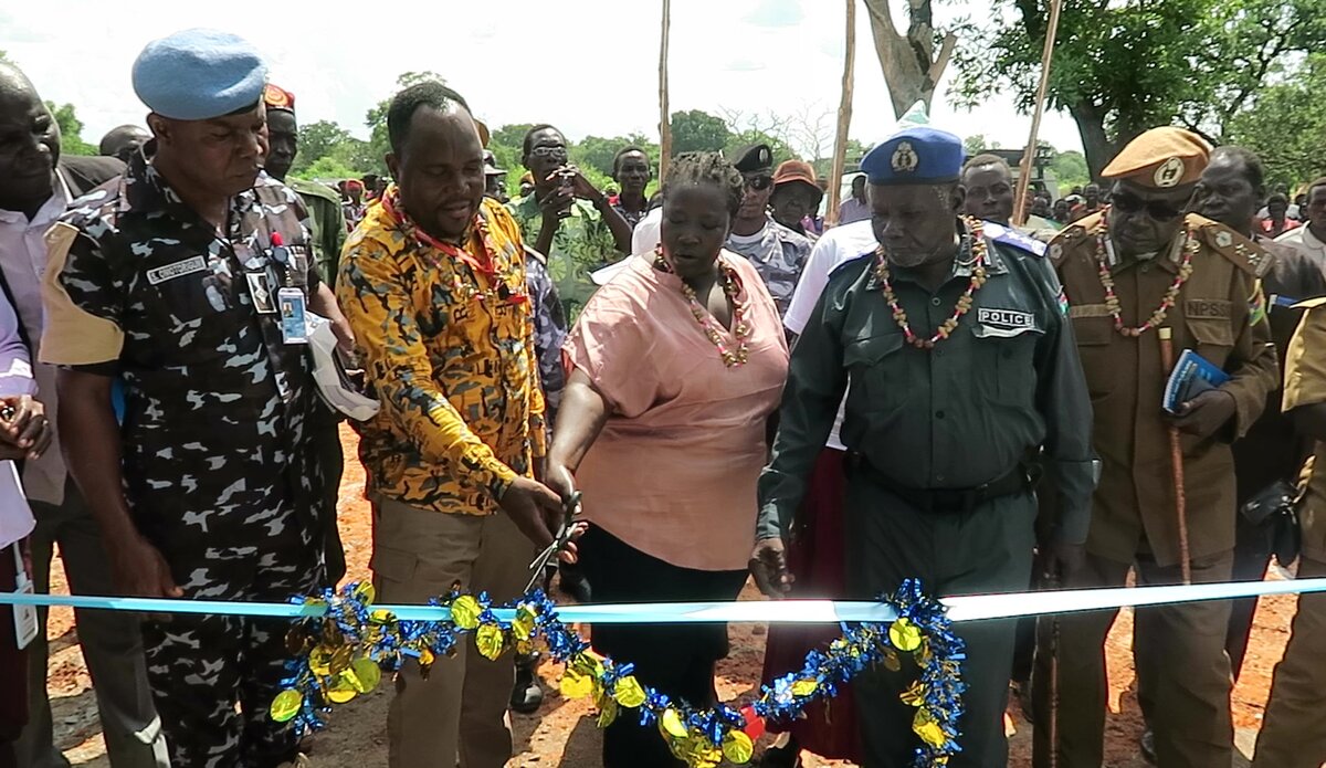 New police post in Mundri East gives hope for greater security, safety ...