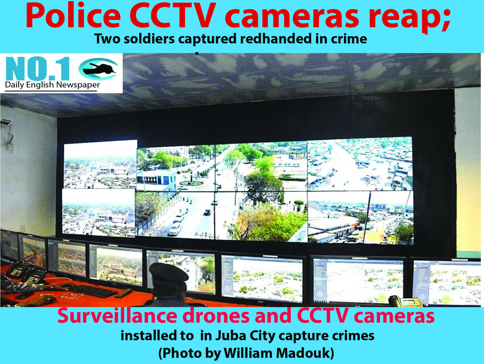 Police Cctv Cameras Reap Two Soldiers Arrested One Citizen Daily