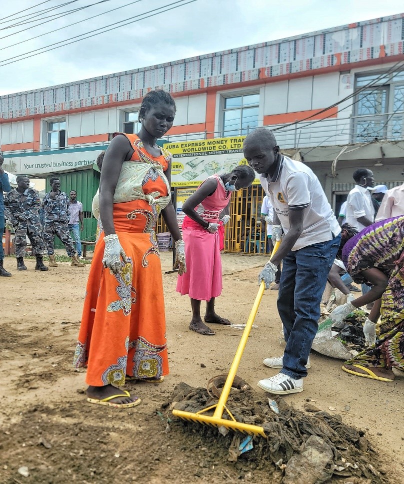 Sherikat Youth launch cleaning campaign – One Citizen Daily Newspaper